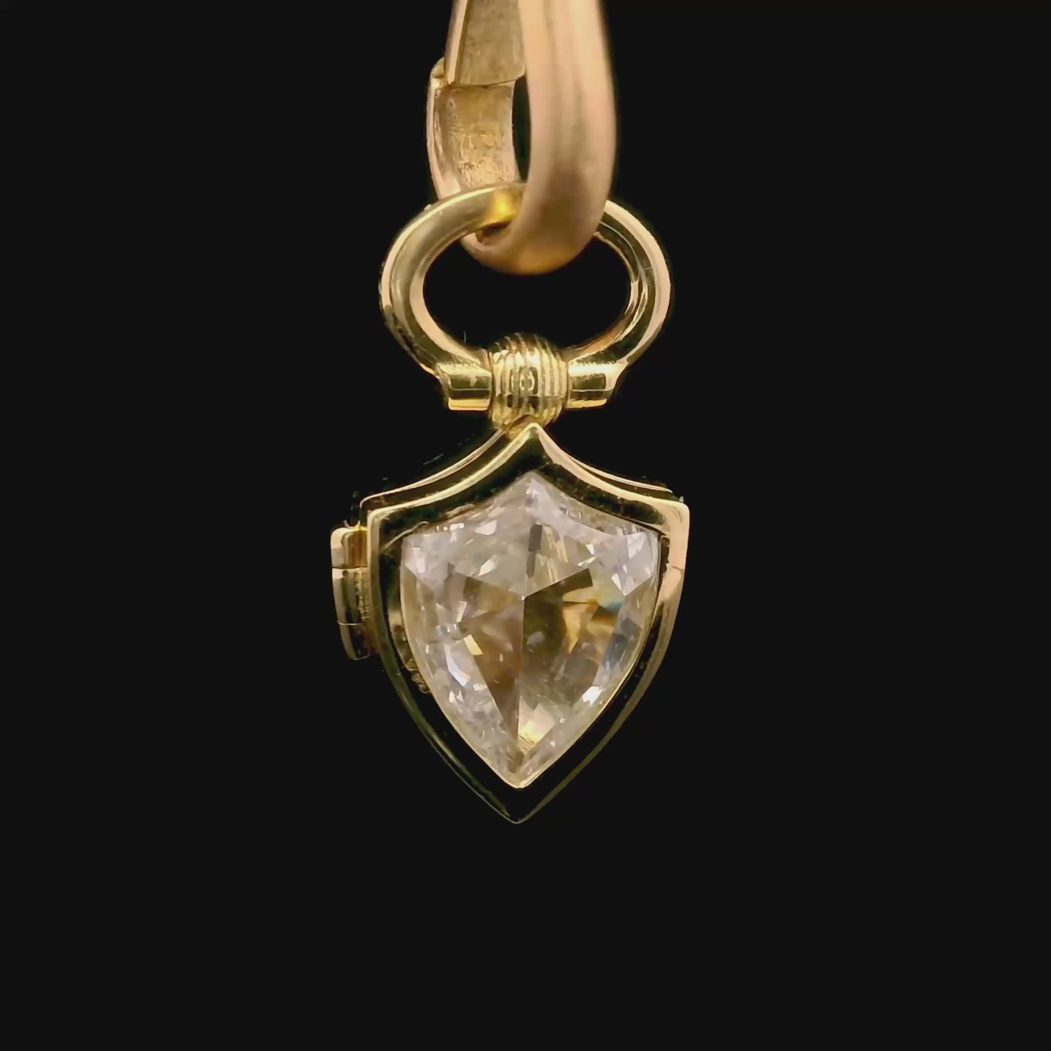 Aurora shield locket pendant – Kelty Pelechytik Fine Jewellery